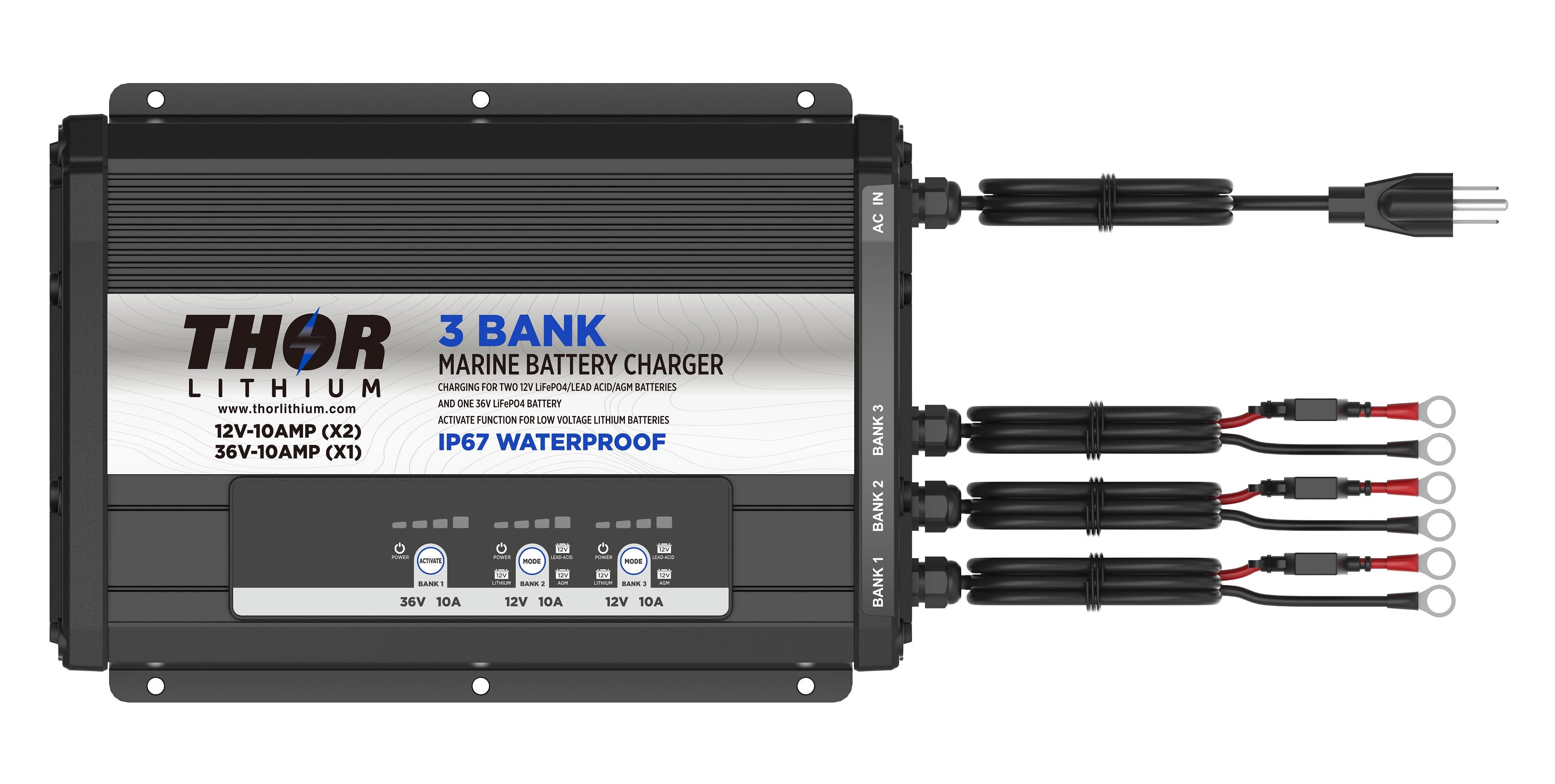 Battery Charger - TL312C – Thor Lithium